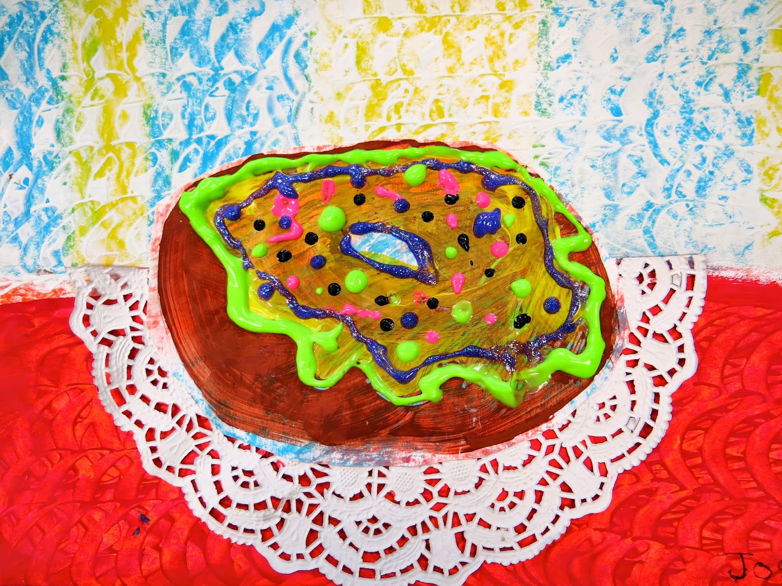 Cassie Stephens: In the Art Room: Time to Make the Donuts