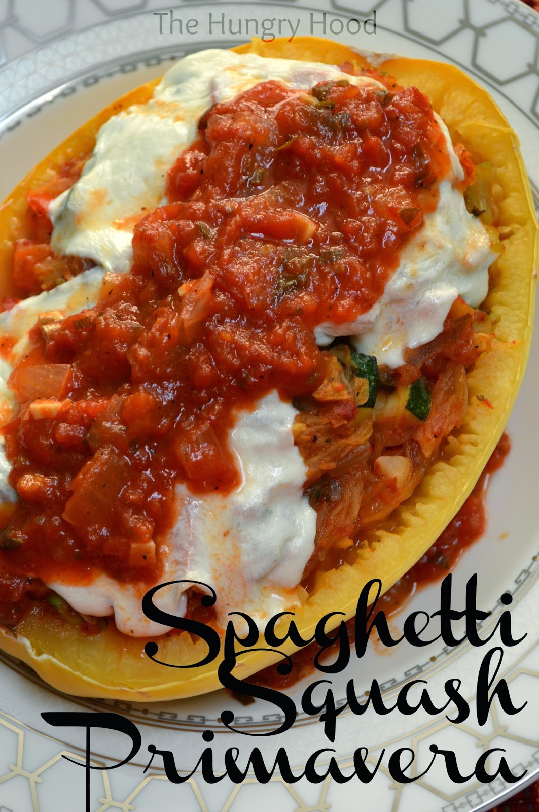 The Hungry Hood: Spaghetti Squash Primavera