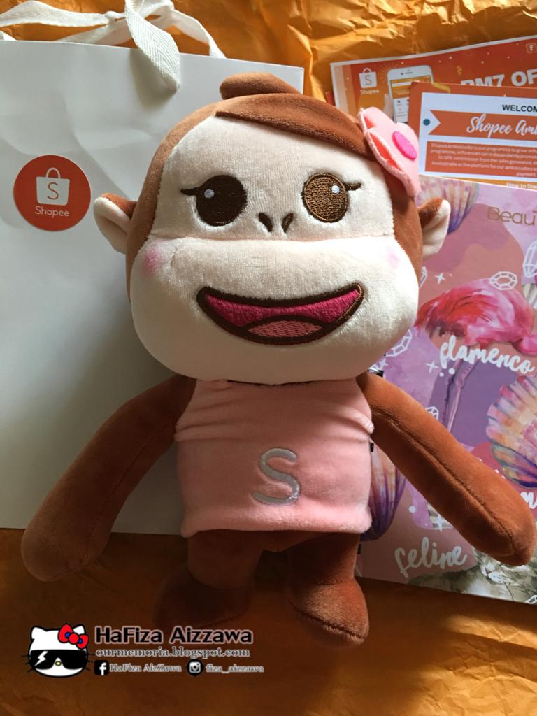 Shopee Mascot Sean and Sophie