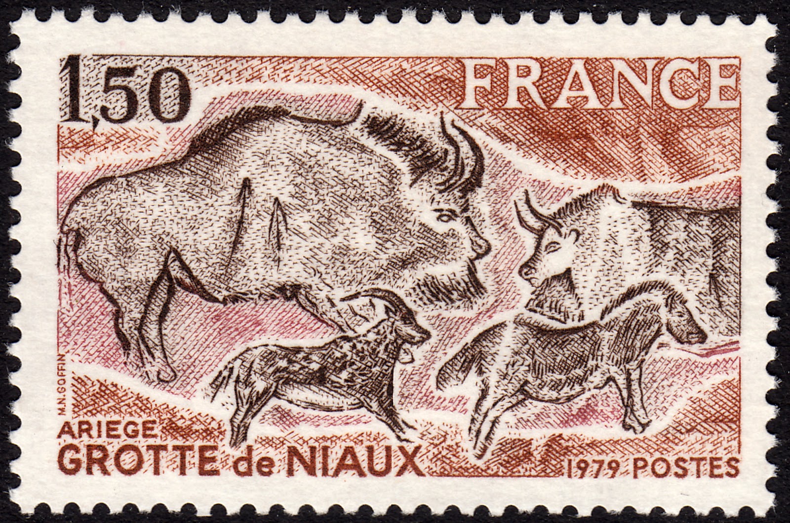 French Stamp Engravers!: France 1979 - Tourism Series (Part 1)