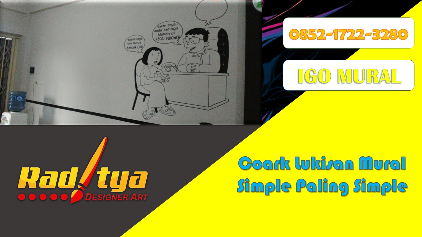 Corak Lukisan Mural Simple Paling Simple | Pelukis Mural Indonesia ...
