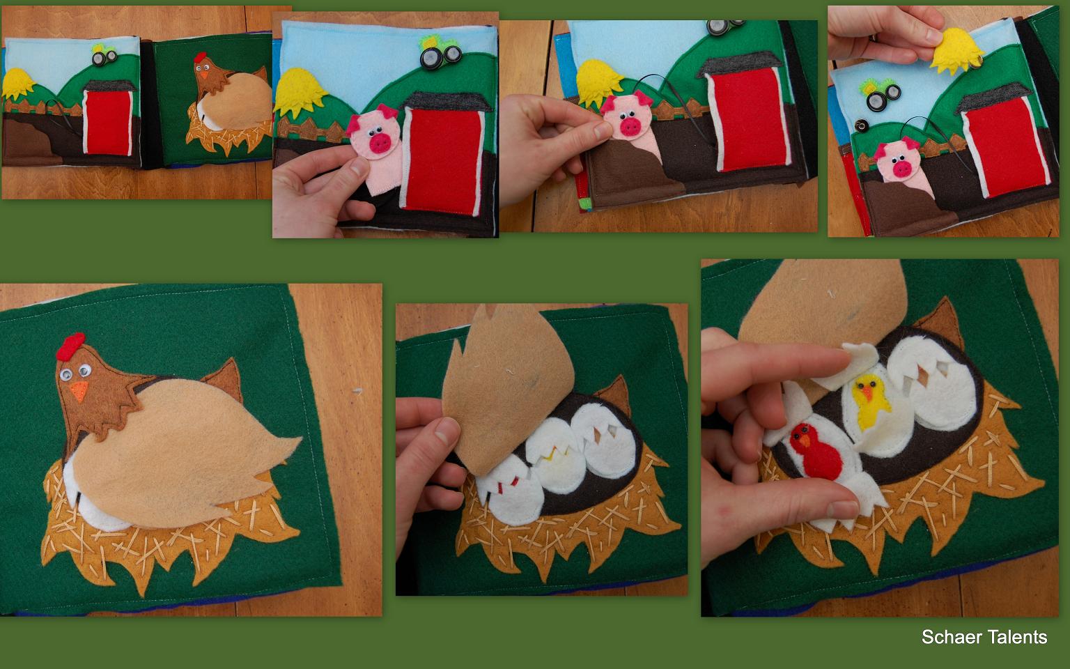 Schaer Talents: Farm Quiet Book #2