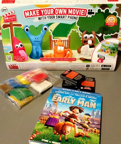 One Momma Saving Money: Slow-motion Claymation kit and Early Man Blu ...