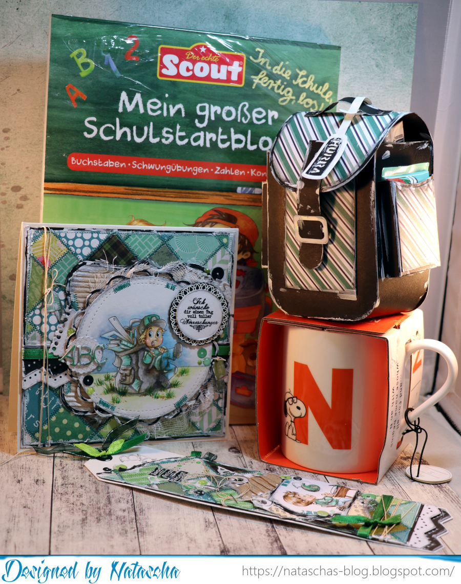 Nataschas Blog: Rucksack zur Einschulung - Cre8ive Cutz backpack