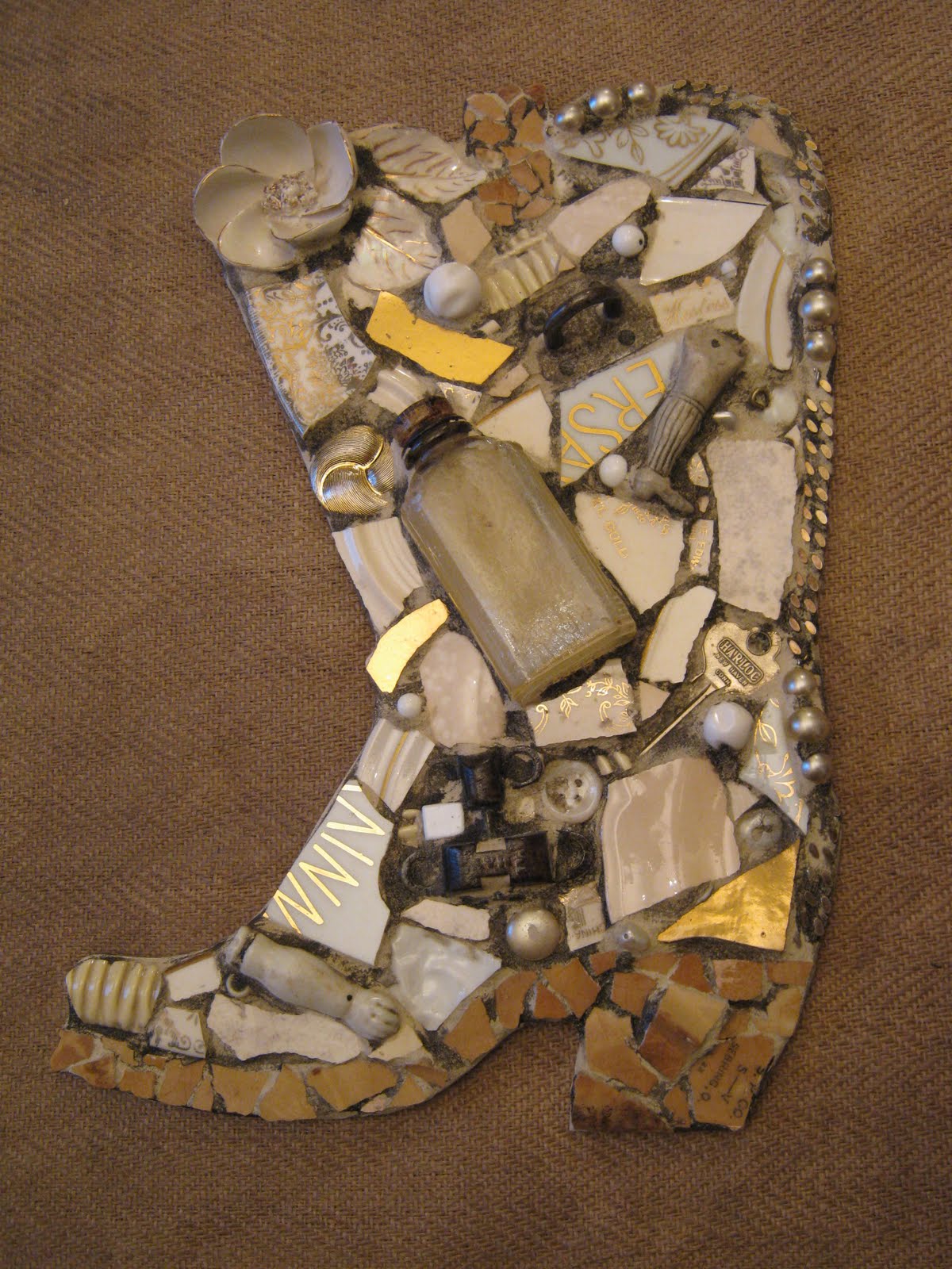 Eccentricities Mosaics By Kelly Aaron I Heart Doll Arms And Legs
