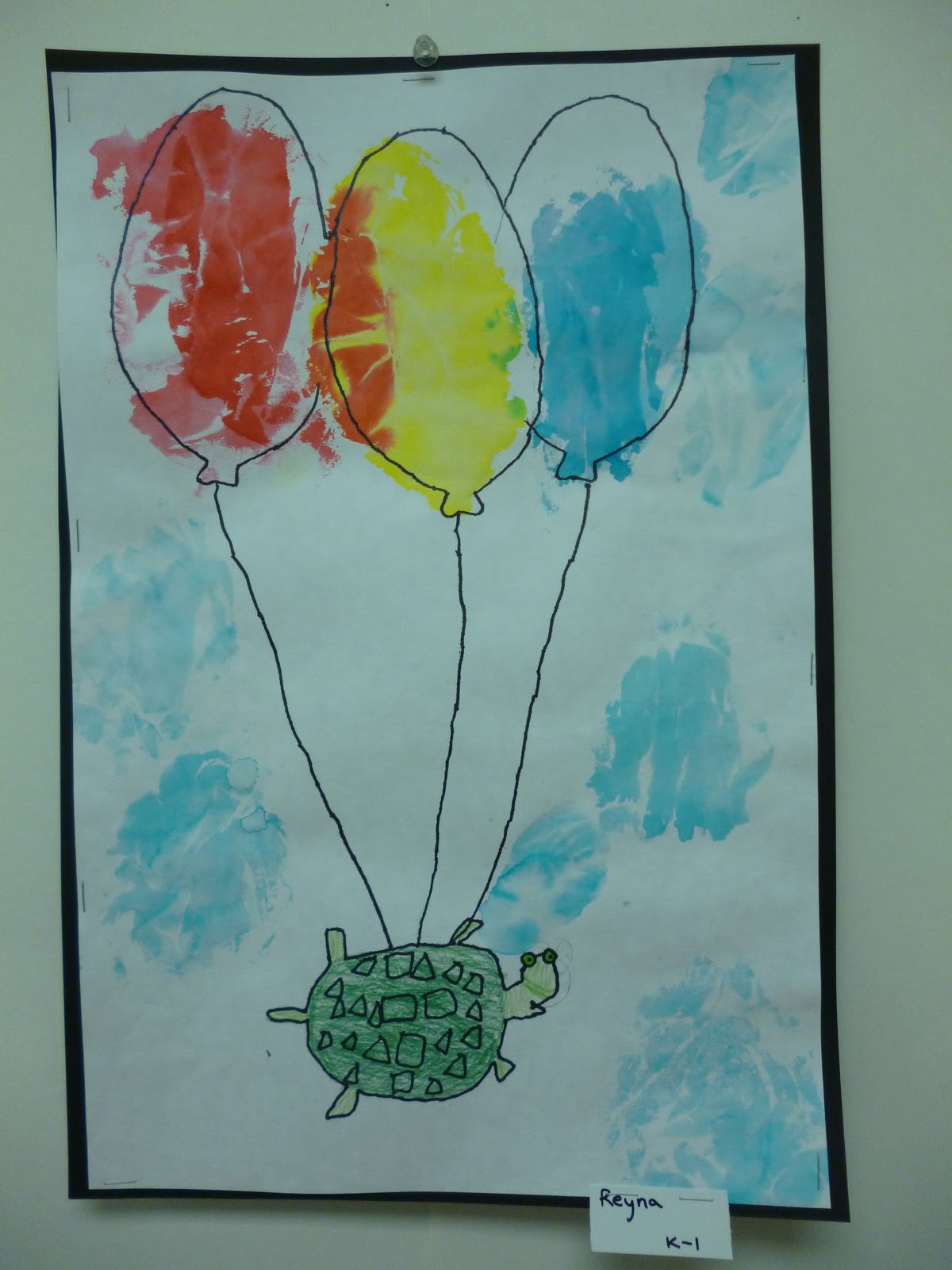 Primary and Secondary Colored Balloons