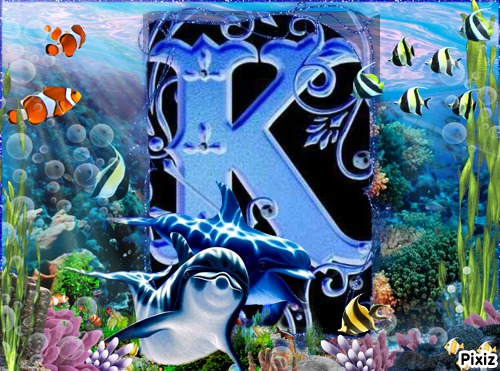 Heraldry of Life: IN THE DEPTHS OF THE SEAS with Artistic Alphabet