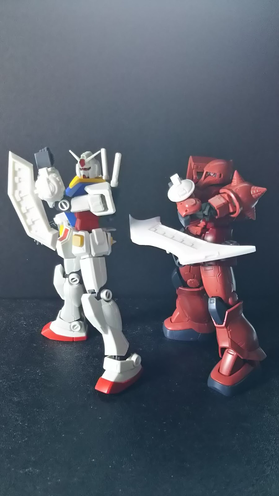 GUNPLA-Linux: Duel Disk!自作。塗装はまだ。