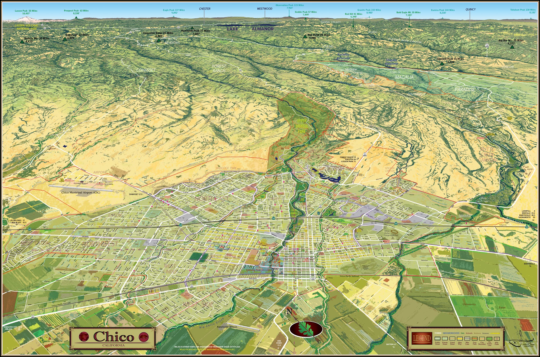 Mapa Jeff Cartography: CHICO