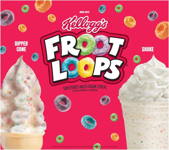 Wienerschnitzel Introduces New Froot Loops Dipped Cones and Shakes ...