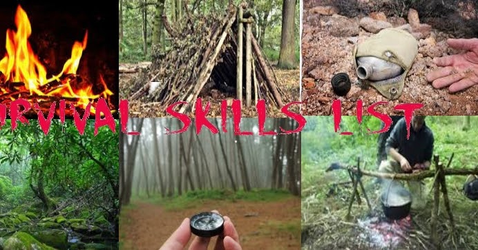 survival skills list | survival skills list