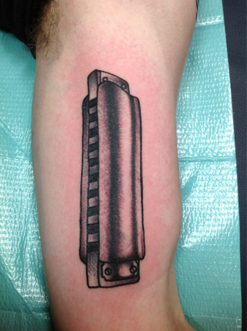 Janela aberta - Blogue de harmonica: Harmonica Tattoos