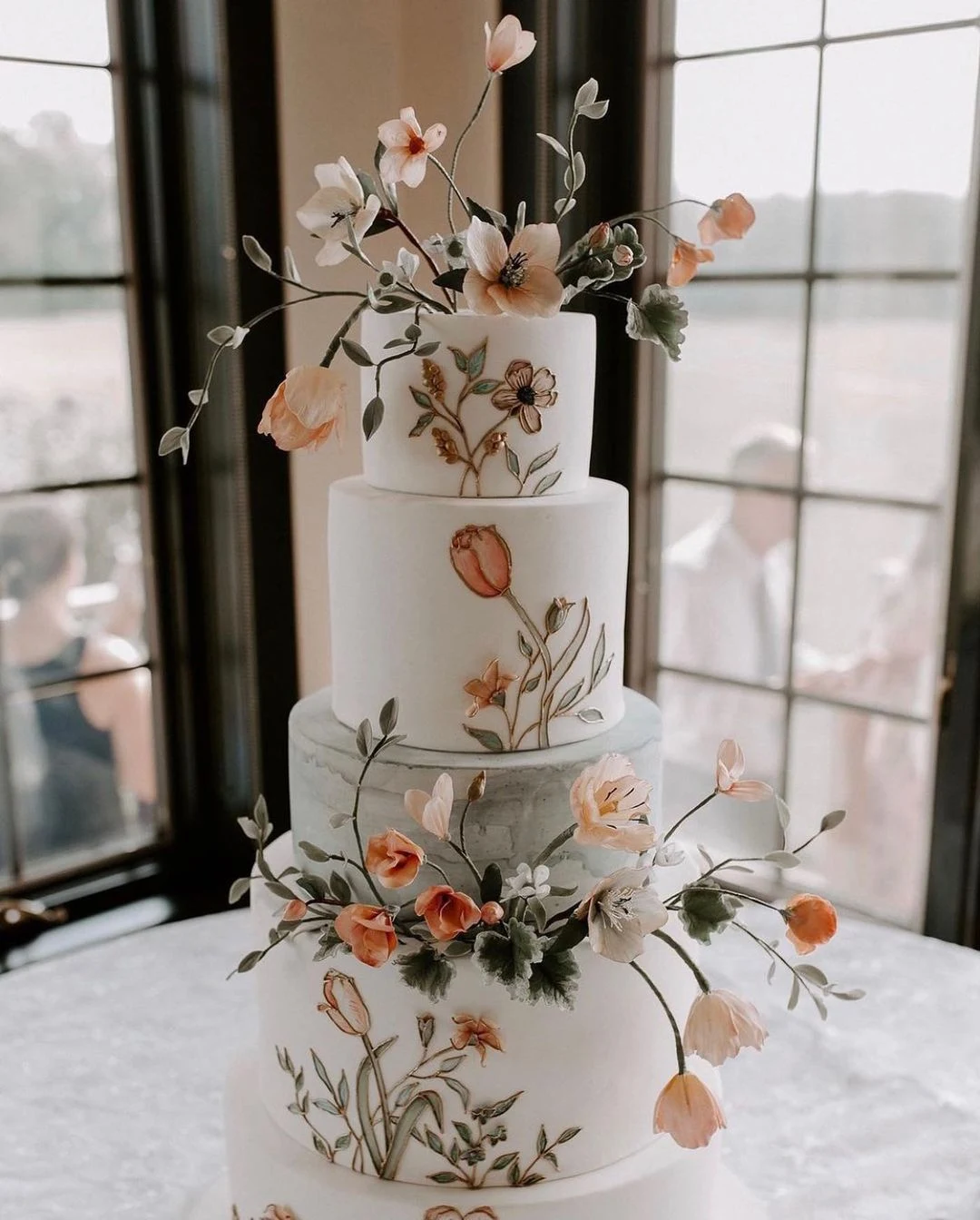 The 60 Most Beautiful Wedding Cakes by Sweet Heather Anne | Melody Jacob