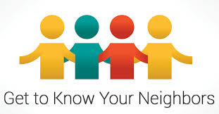 Sheriff Carter's Newsletter: Get to Know Your Neighbors!