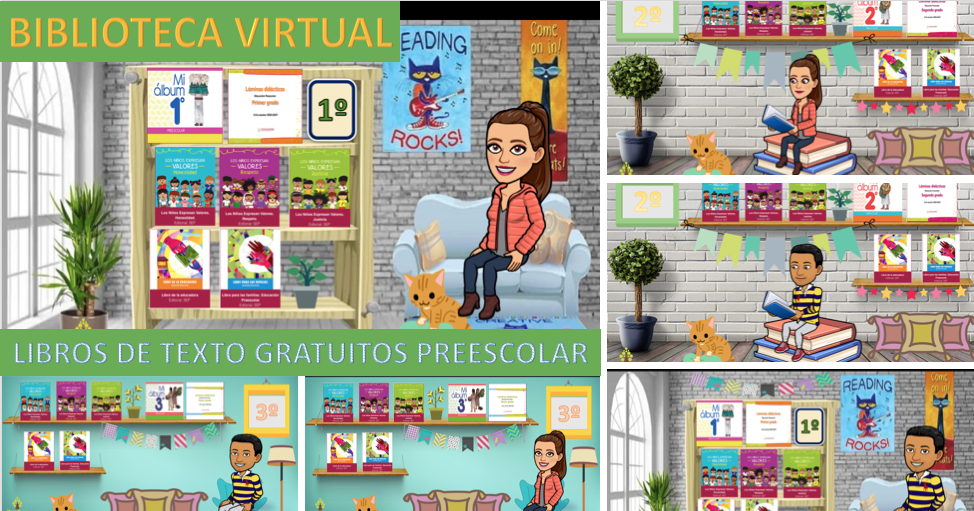 BIBLIOTECA VIRTUAL LIBROS DE TEXTO GRATUITO (EDUCACIÓN PREESCOLAR)