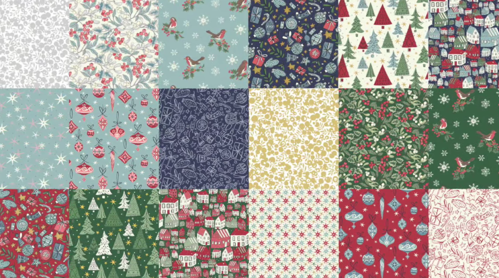 Riley Blake Designs Project Tour- Liberty Fabrics A Festive Collection