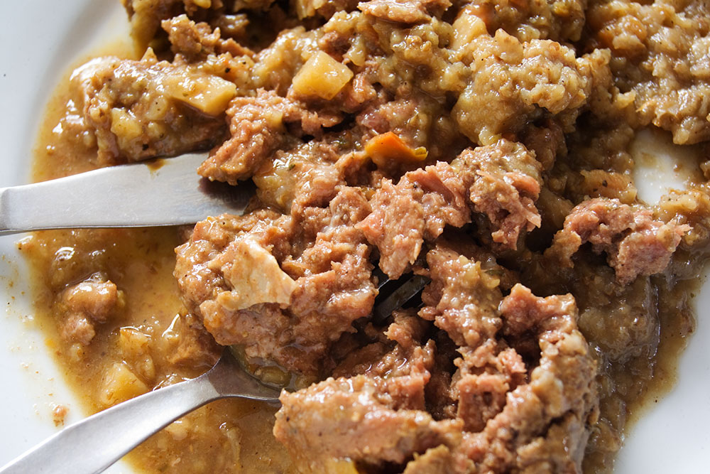 Women and Dreams: Lithuanian MRE: Meal 10, Beef Stew with Vegetables