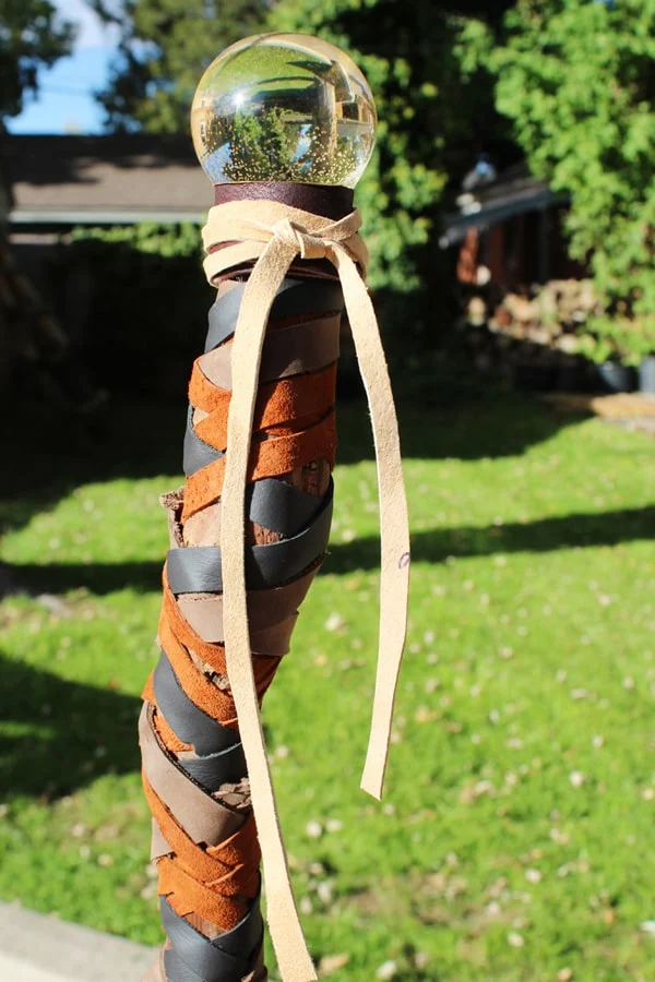 How to Make a Crystal Orb Scepter Costume Prop!