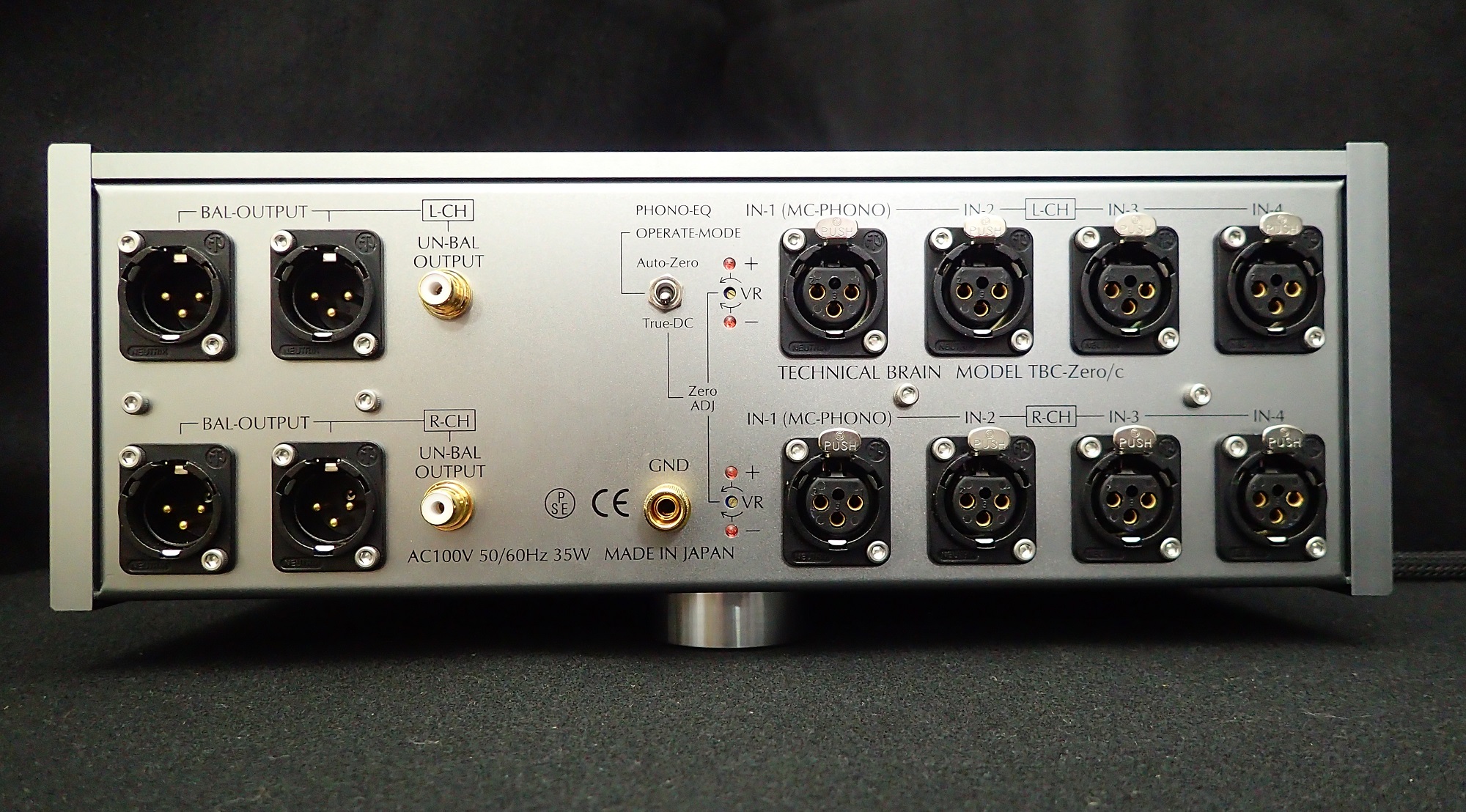 TECHNICAL BRAIN TBC-ZERO/C PREAMPLIFIER – M & S | Ultimate High-Fidelity