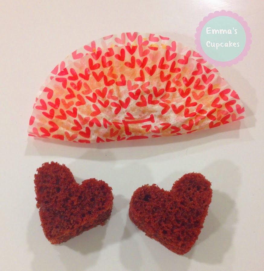 Cupcakes con corazón sorpresa. San Valentín | Cocina