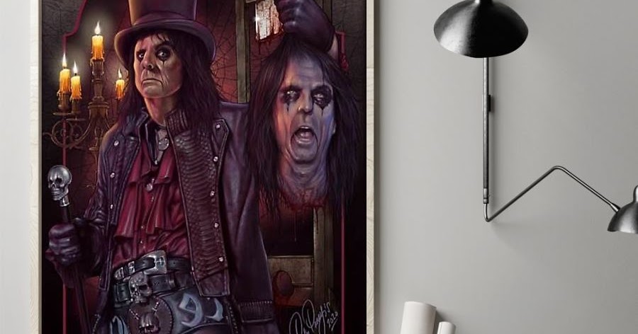 [NEW] Alice Cooper welcome to my nightmare poster