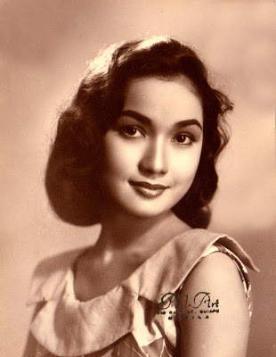 Colors for a Bygone Era: Young Susan Roces (1941-), ca 1962