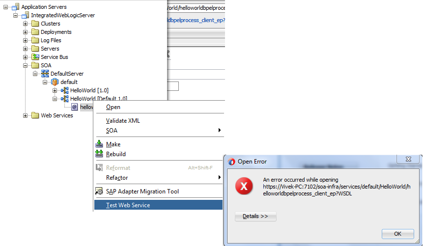 SOA Admin Tutorials: Get Started with Oracle 12c - Hello World Example