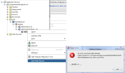 SOA Admin Tutorials: Get Started with Oracle 12c - Hello World Example