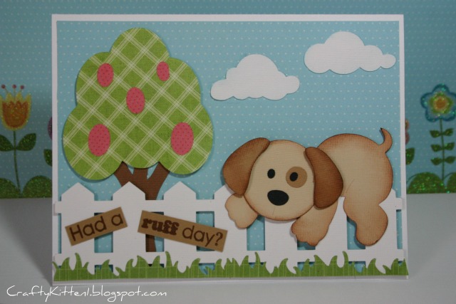 The Crafty Kitten: Ruff Day Card