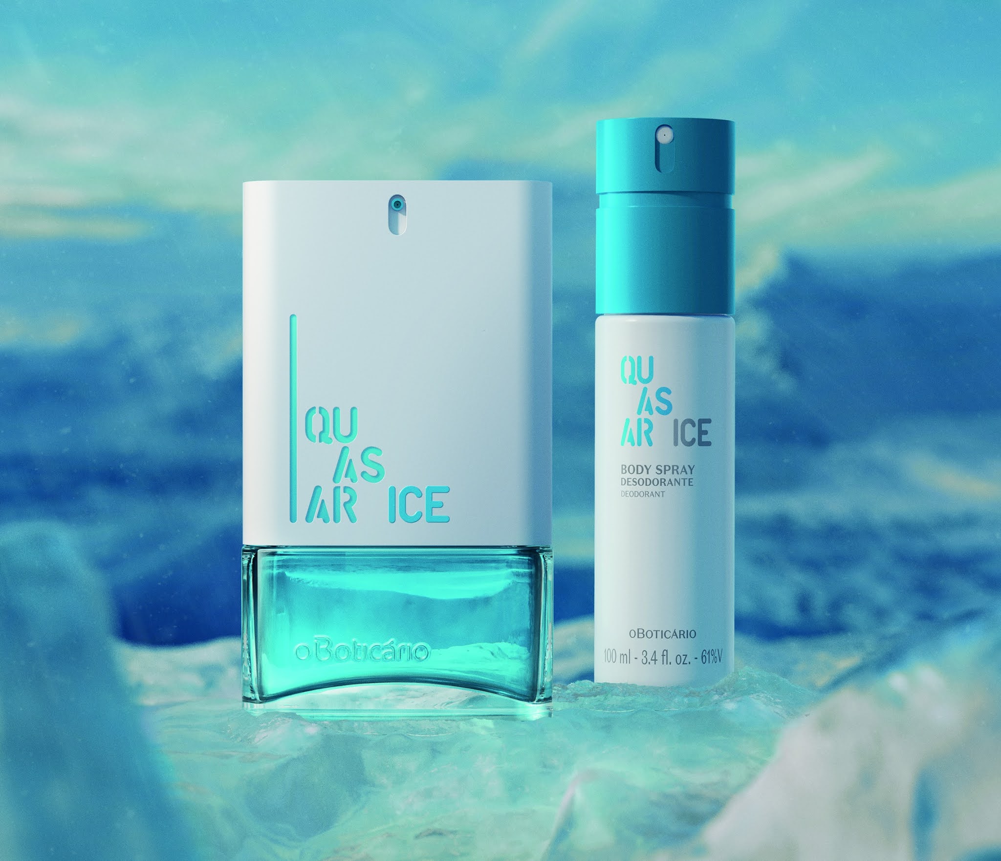 Quasar Ice o Boticário - Lianna Sene