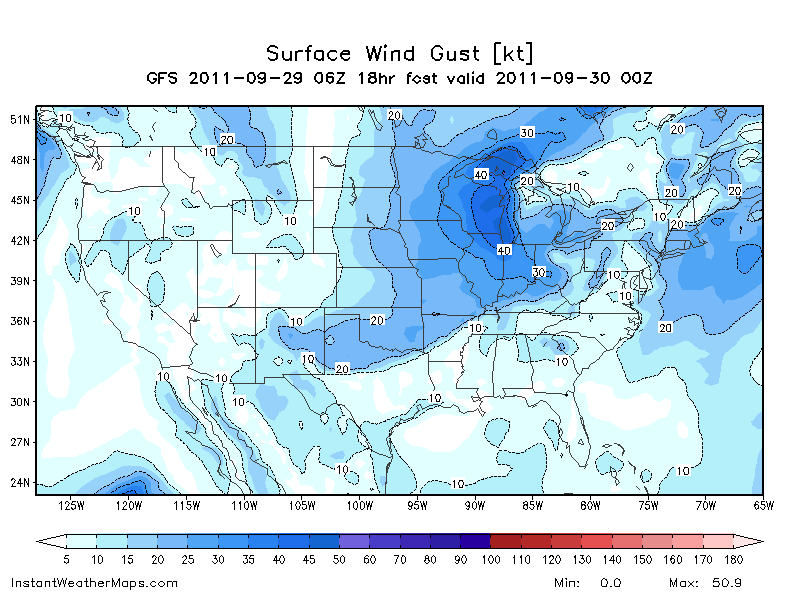 The Weather Centre: 'Windy City' Chicago to live up to its name today