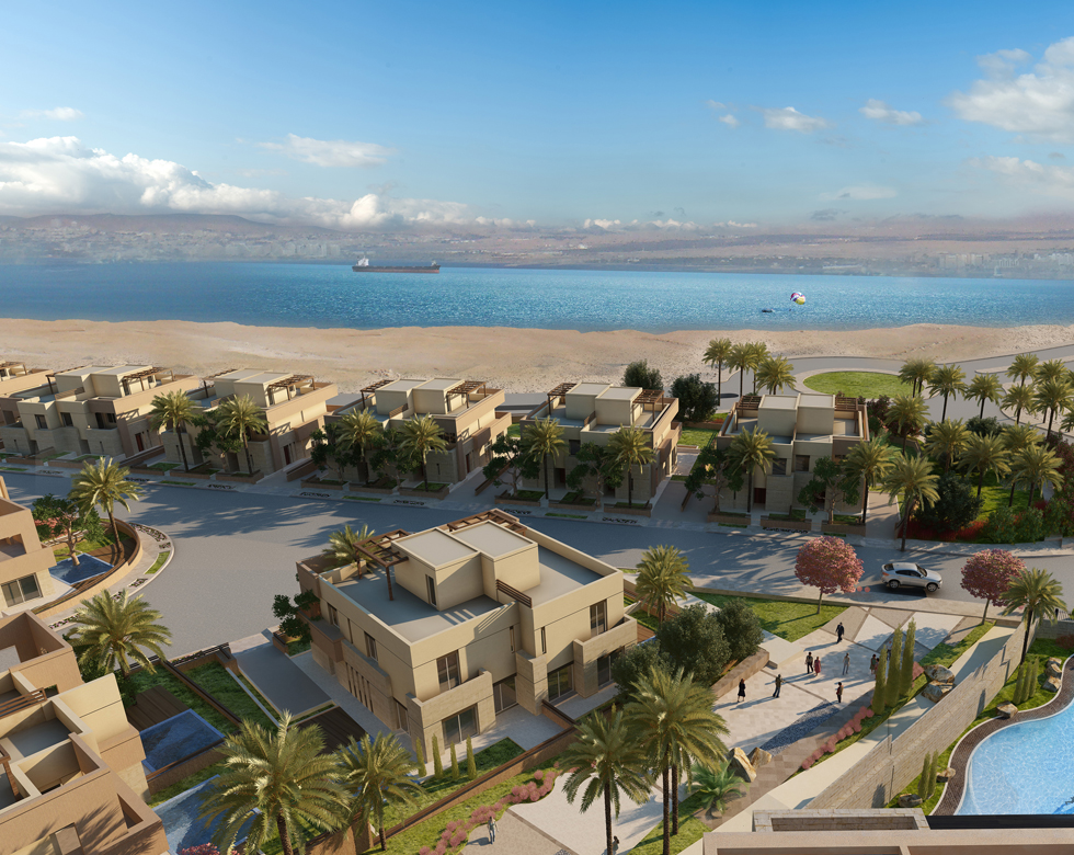 Luxury houses, villas and hotels: Marsa Zayed - Aqaba, Jordan / project