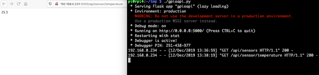 기술 여행자 Arsviator 라즈베리 파이에서 Rest Api 사용해서 스마트폰으로 제어하기 Use Rest Api In Raspberry Pi For