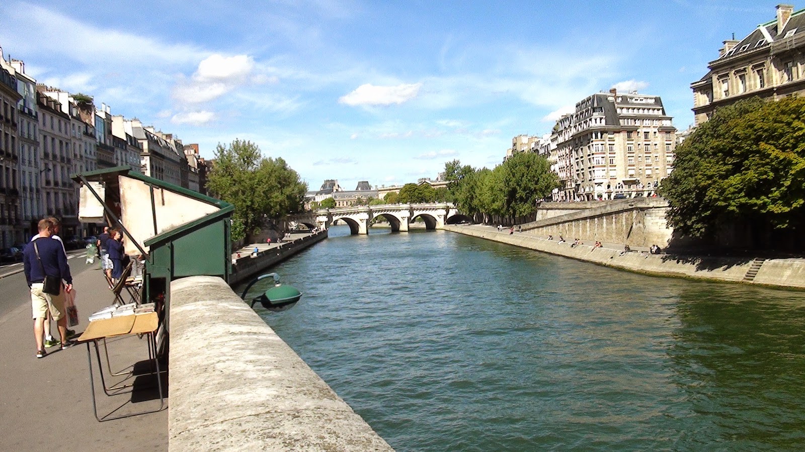 outros lugares: Rio Sena em Paris - França