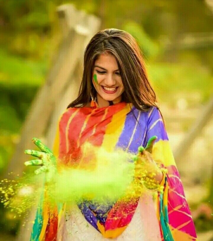 100+ holi photoshoot poses