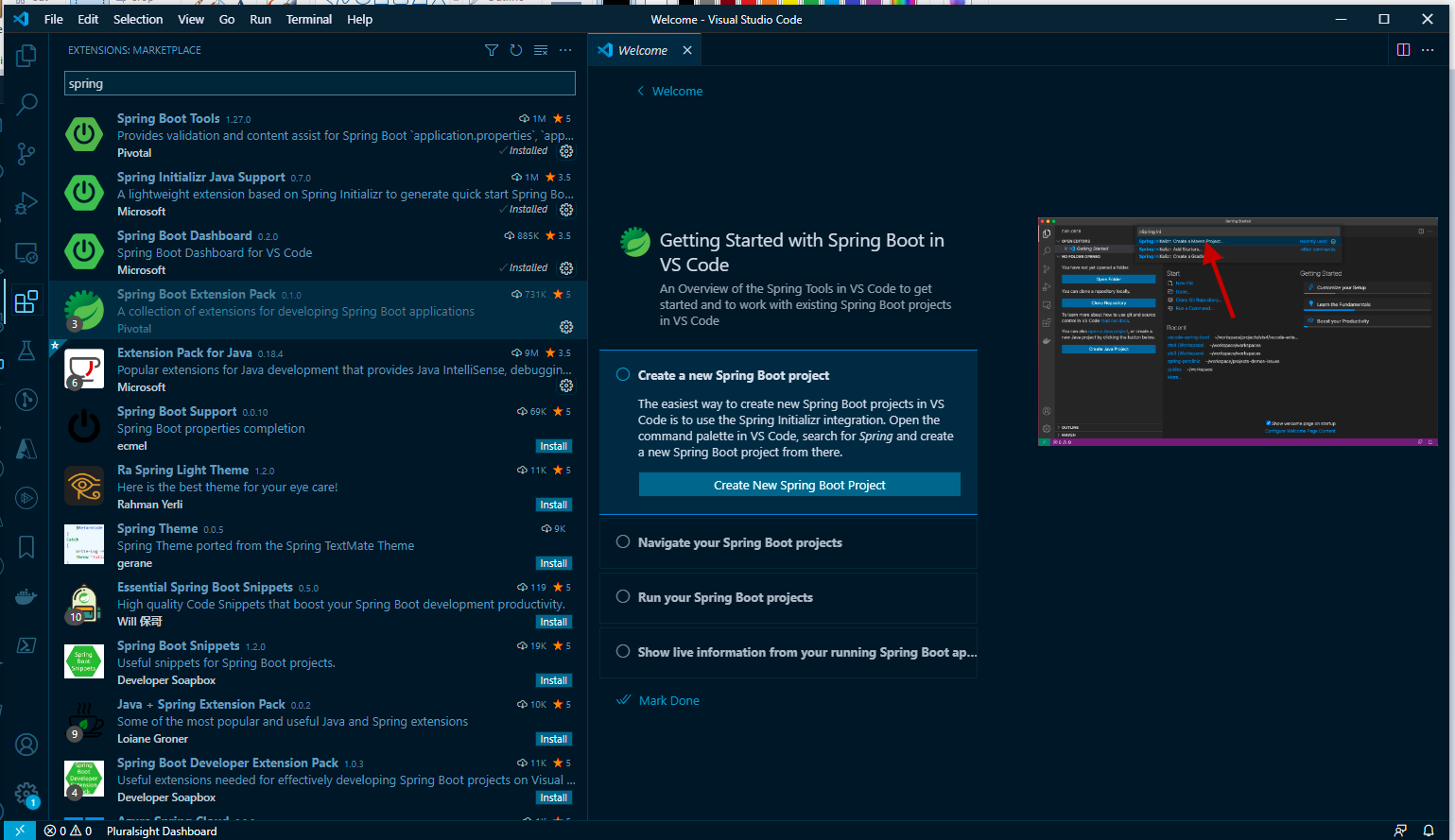 Setting up Visual Studio code for Java Spring boot development ...