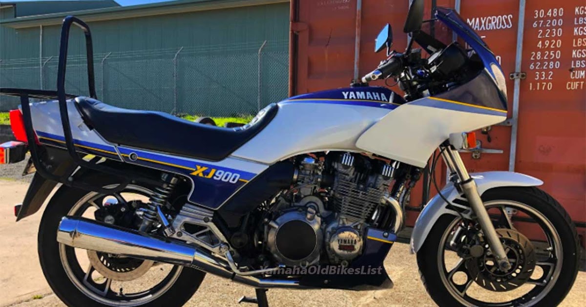 1985-1989 Yamaha XJ900F Specification / Specs - Yamaha Old Bikes List