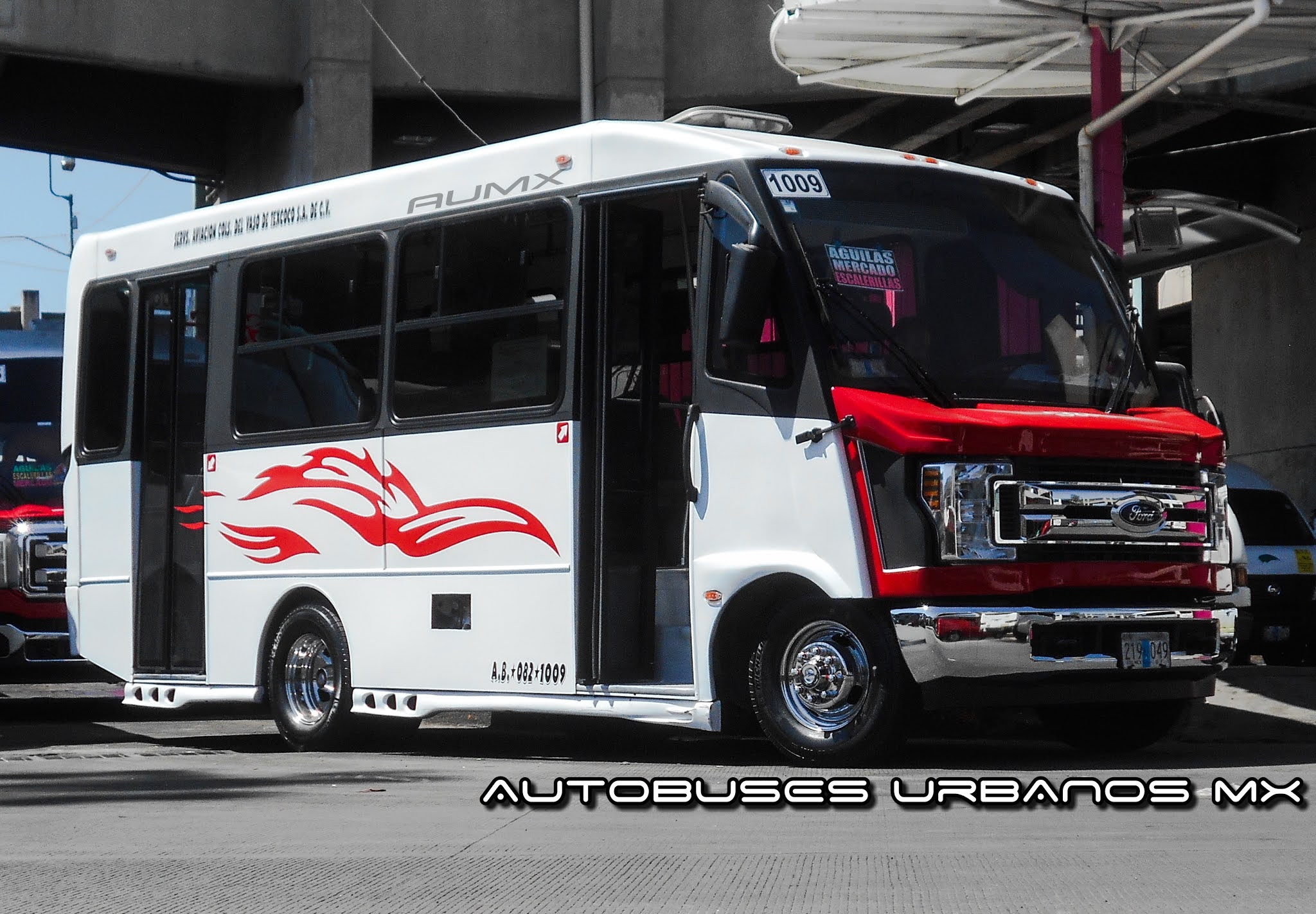 Transporte público, autobuses y microbuses CDMX.: Minibús Ford Centauro