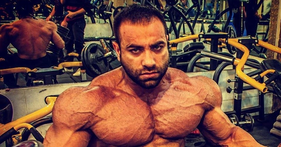 Muscle Lover: Iranian bodybuilder Ali Eljali