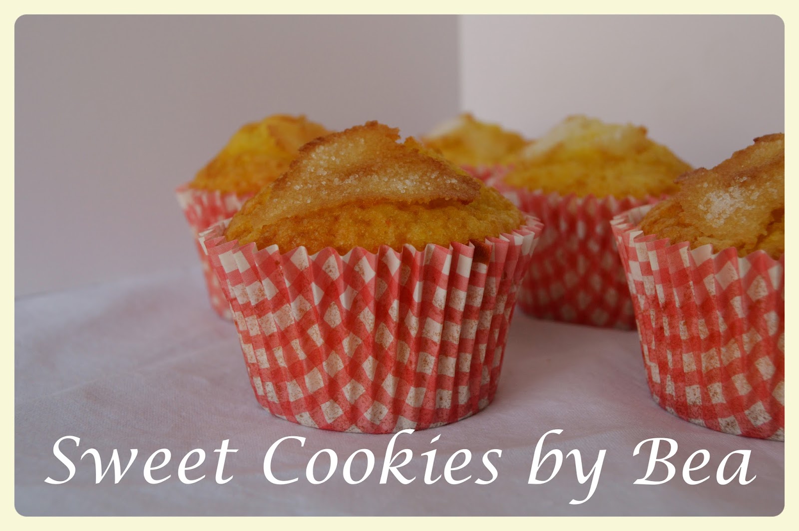 Sweet Cookies by Bea: Magdalenas de naranja