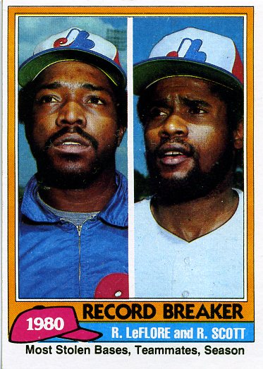 Baseball Cards Come to Life!: 1981 Topps Record Breaker: Ron LeFlore ...
