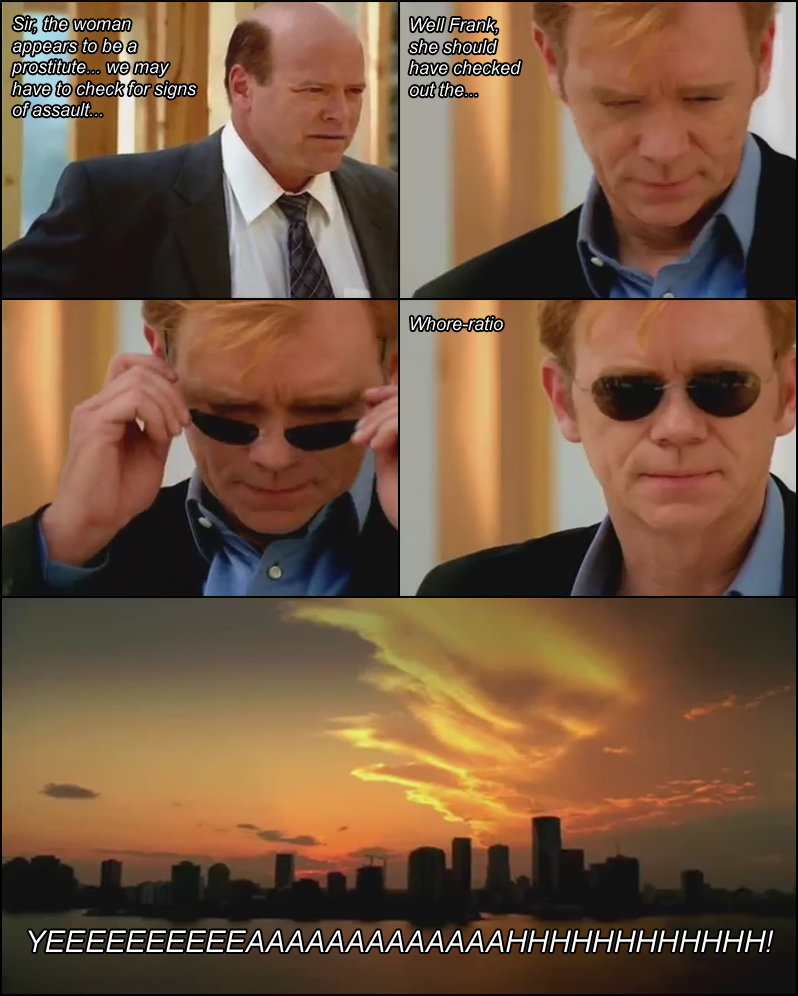 Horatio Caine Meme Yeah
