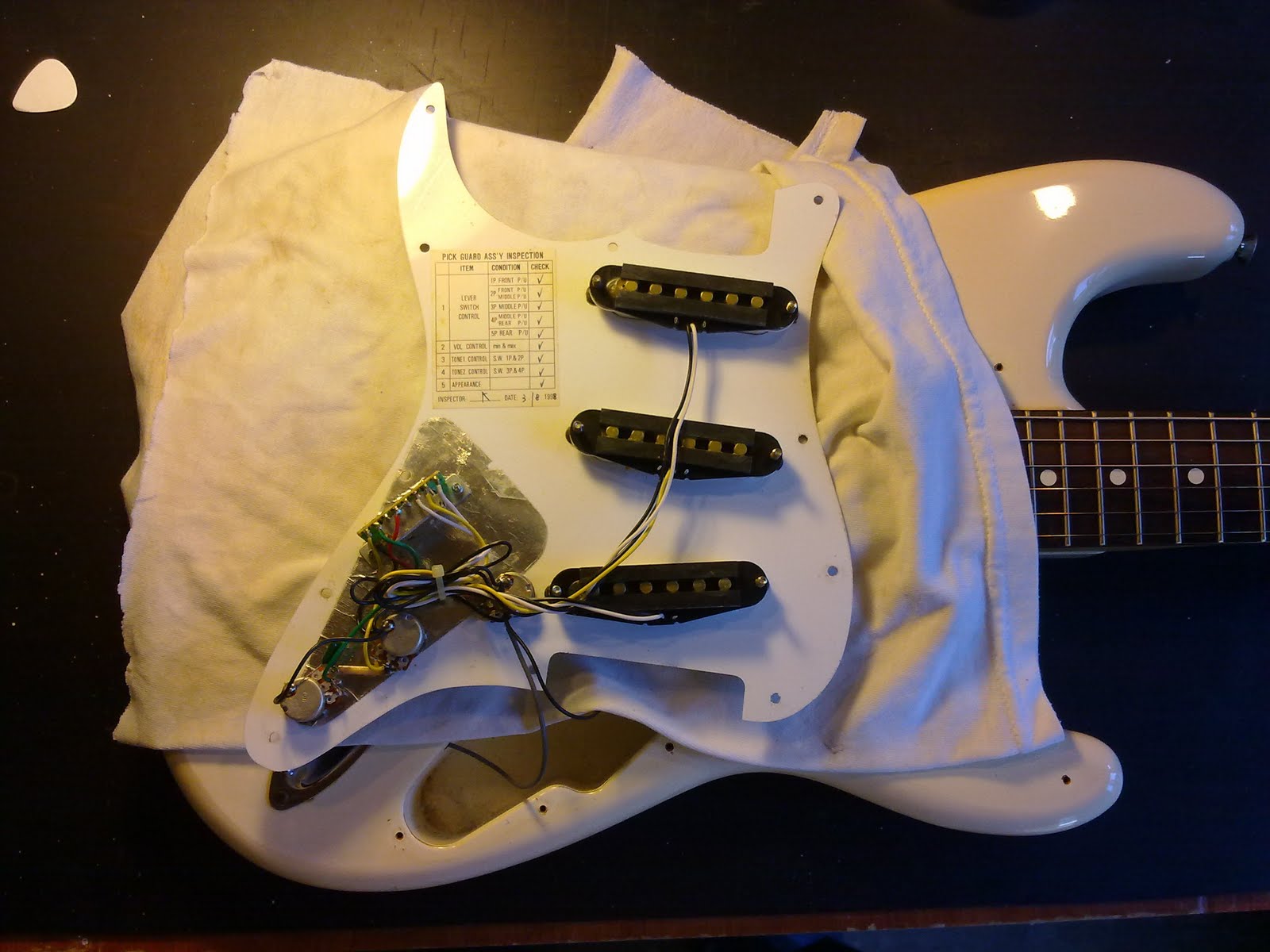 HT Guitars: Fralin Blender Mod