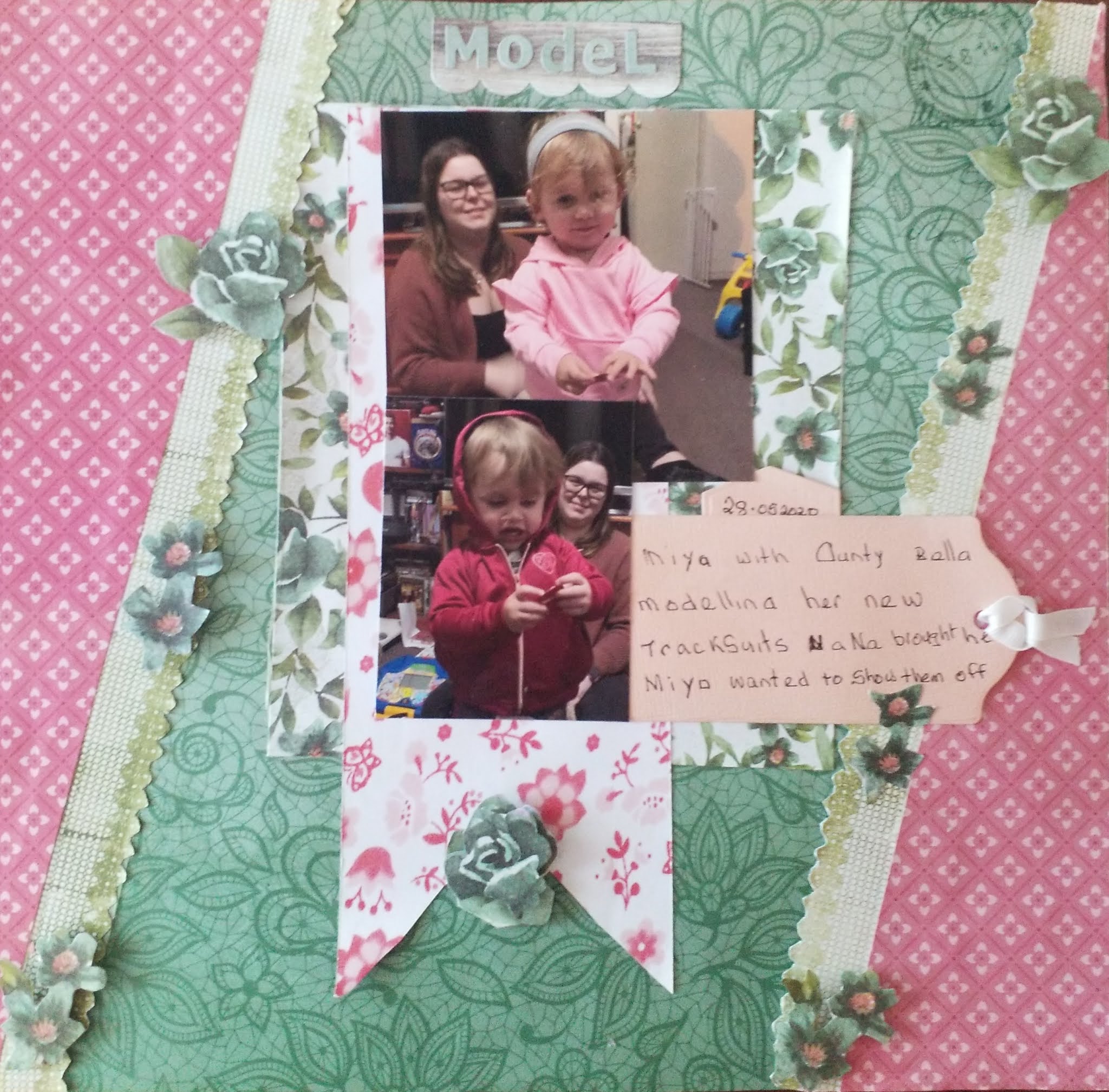 Scrapbooking Memories and Crafting with Cards: Model