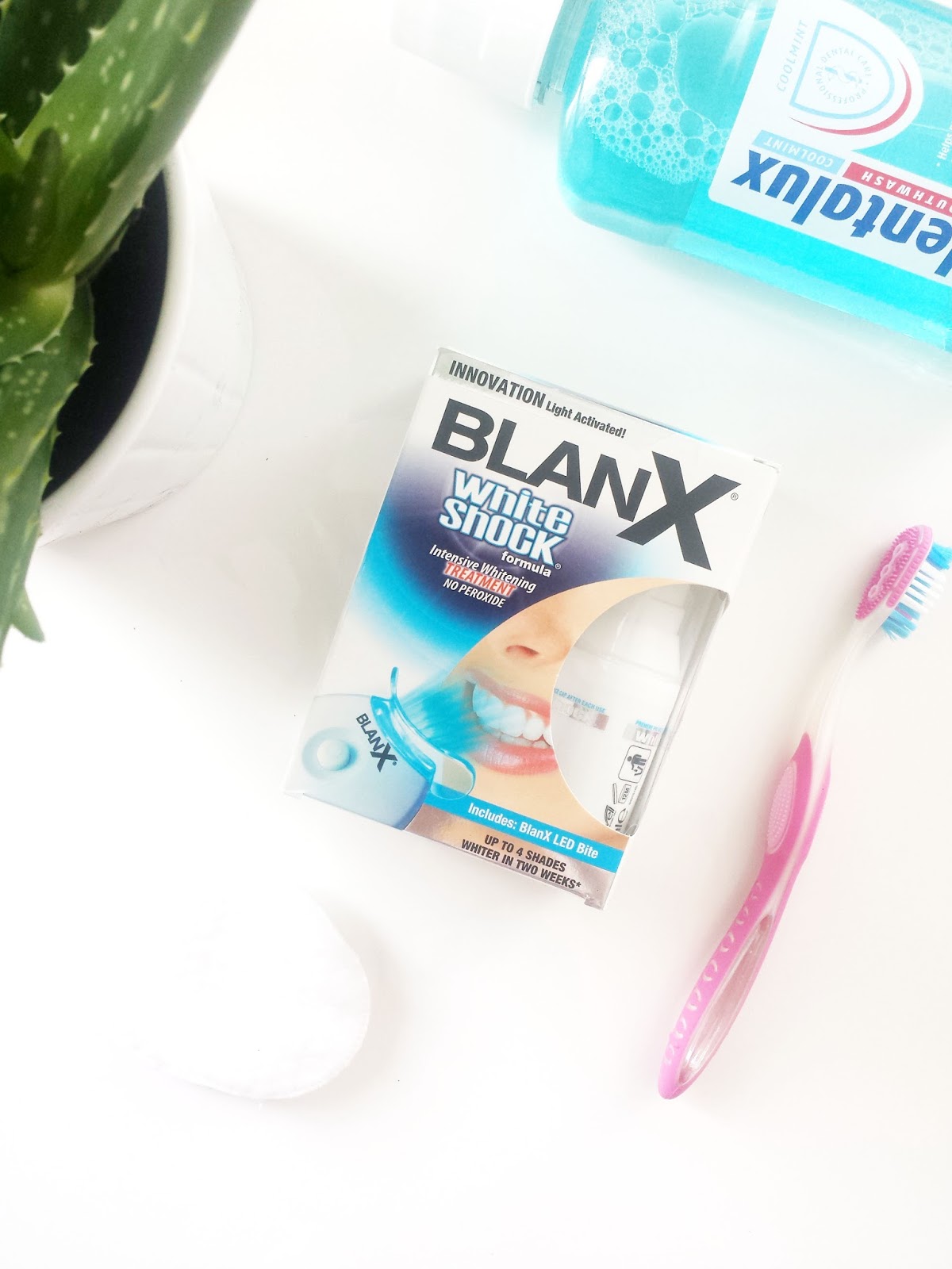 Blanx White Shock Intensive Whitening Treatment with LED Bite ...
