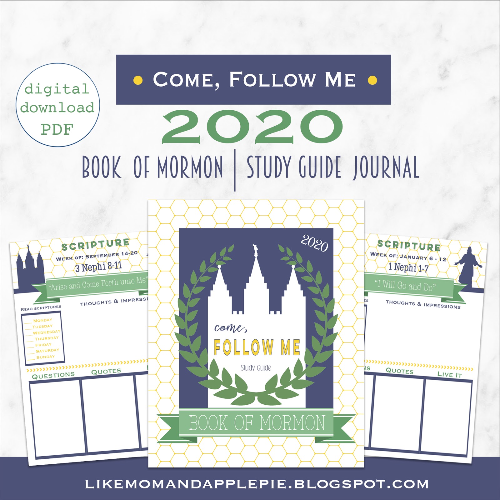 Like Mom And Apple Pie: LDS Come, Follow Me - 2020 Book of Mormon Study ...