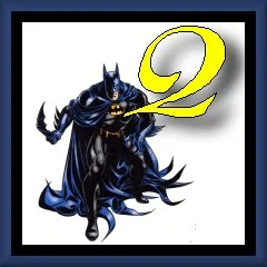 Alfabeto de Batman corriendo. - Oh my Alfabetos!