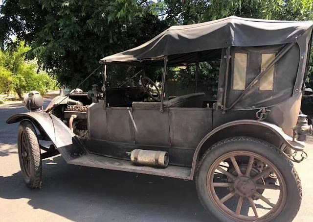 Just A Car Guy: 1913 Hupmobile Model 32 touring car with completely ...