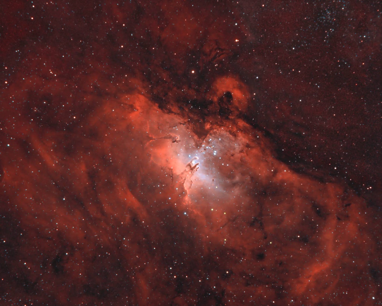Halling Skies: Messier 16: The Eagle Nebula...