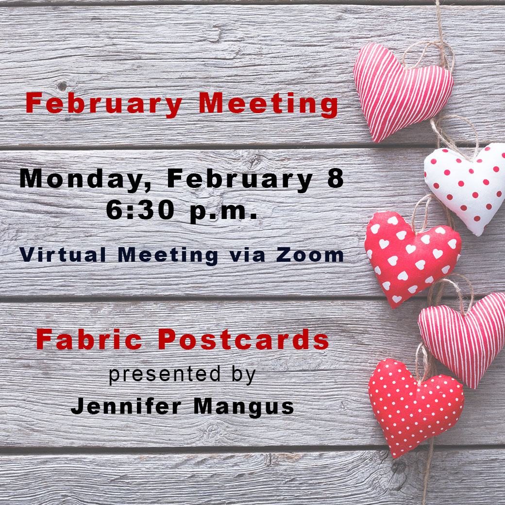 OKC Modern Quilters: February Meeting - Fabric Postcards